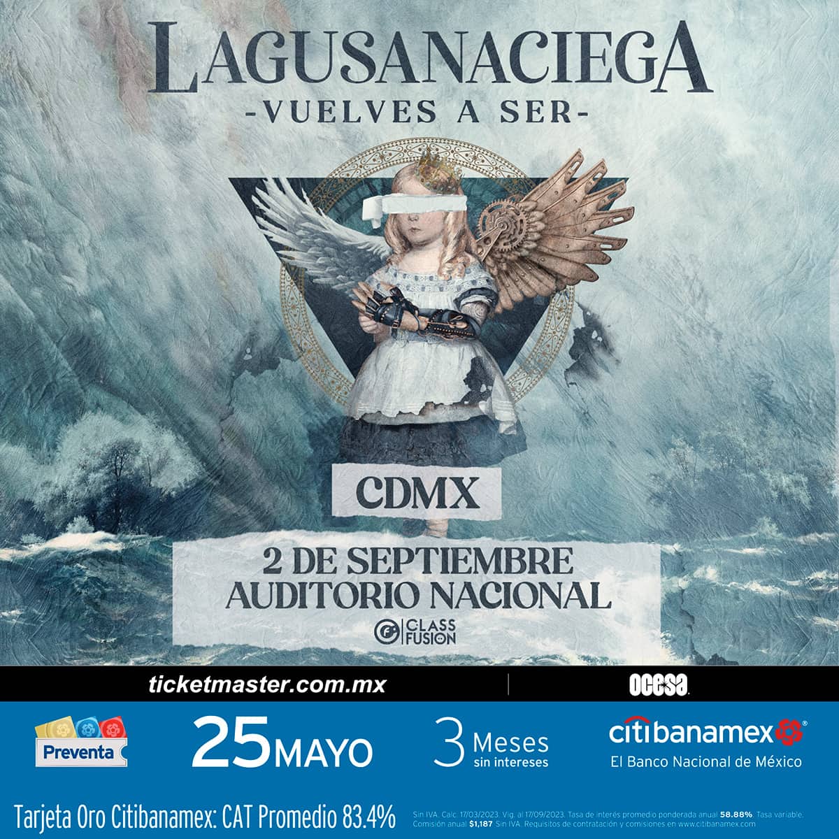 Regresa La Gusana Ciega Al Auditorio Nacional