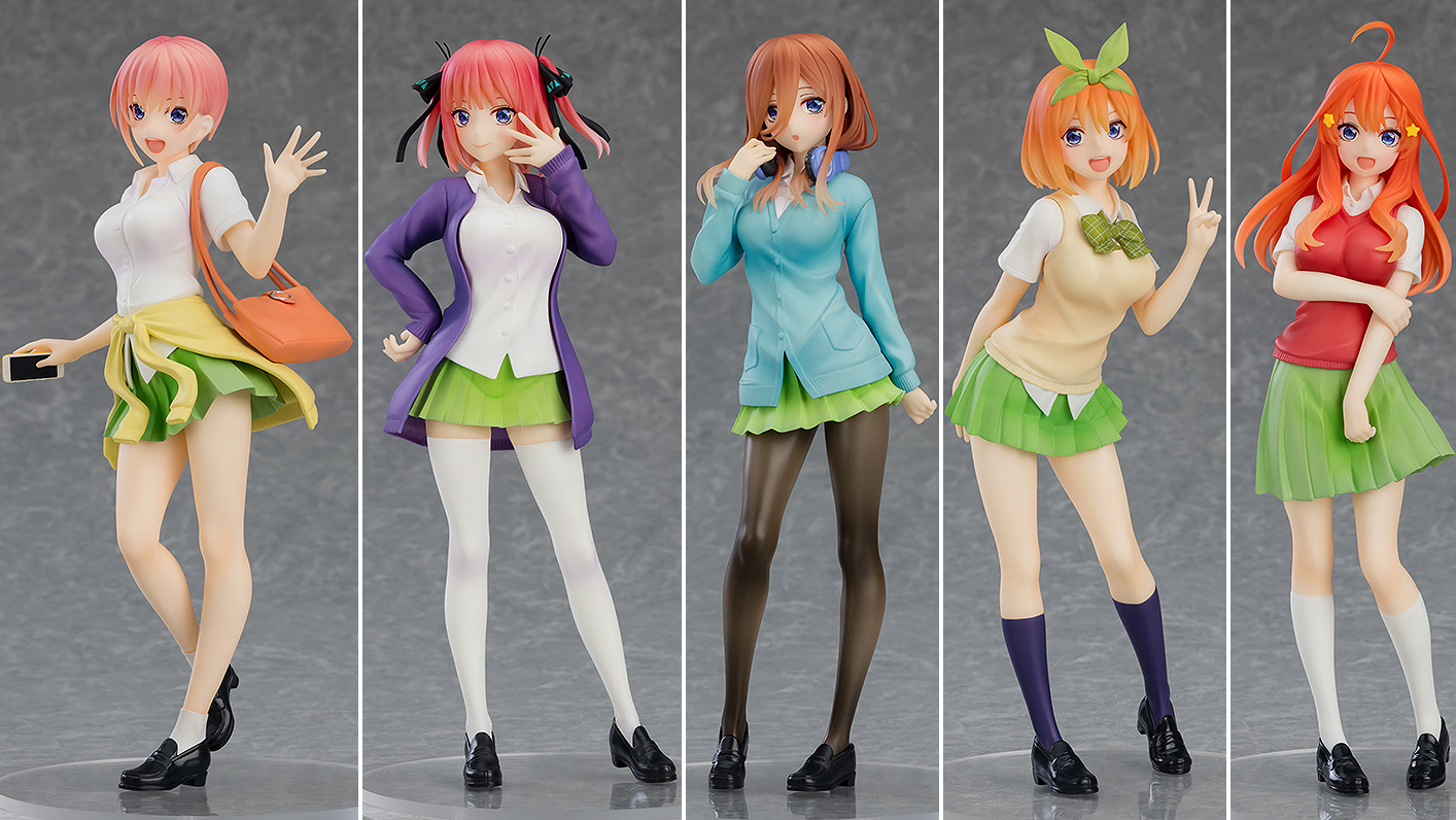 New The Quintessential Quintuplets Pop Up Parade Figures Revealed