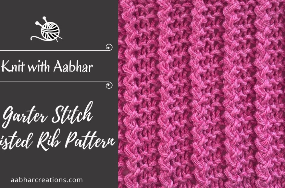 Knit With Aabhar Wavy Cable Lace Stitch Pattern Aabhar Creations