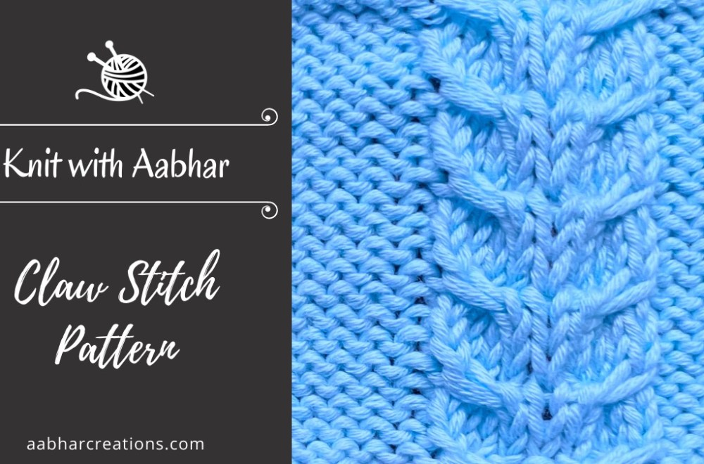 Tall Honeycomb Stitch Pattern Knit With Aabhar Aabhar Creations