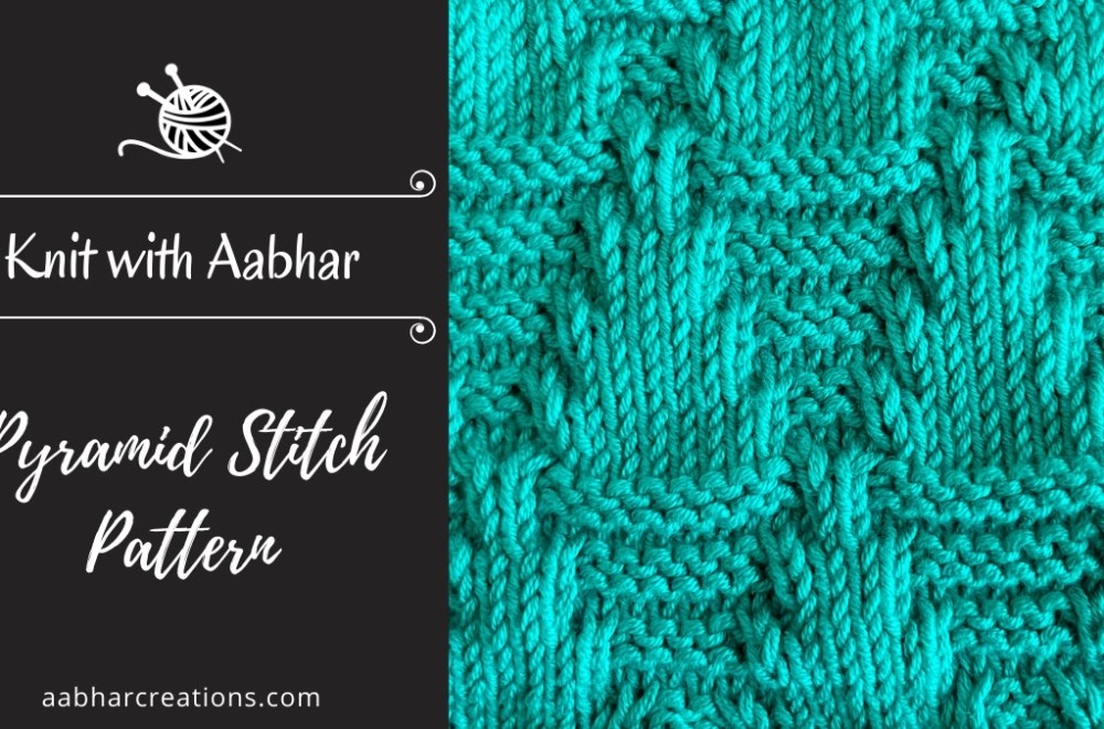 Pillar Stitch Pattern Knit With Aabhar Aabhar Creations