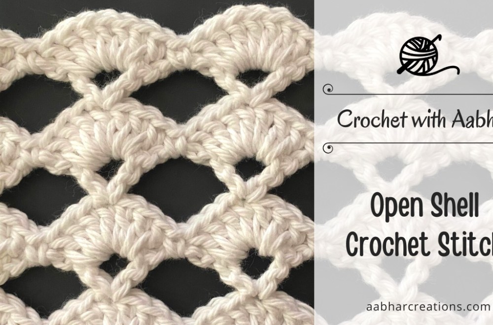 Crochet With Aabhar Woven Shell Stitch Aabhar Creations