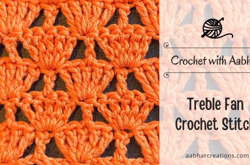 Crochet With Aabhar Arcade Flower Stitch Aabhar Creations