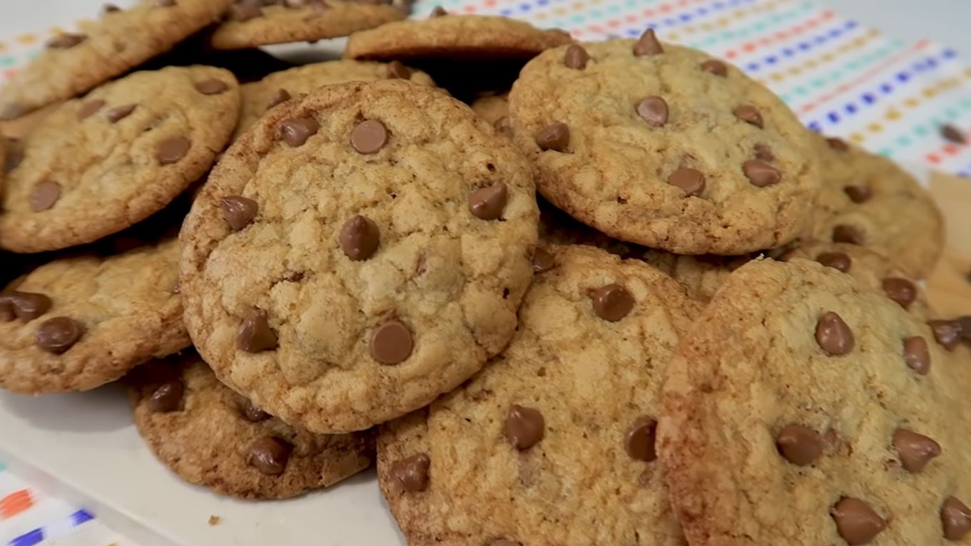 Cookies Com Gotas De Chocolate