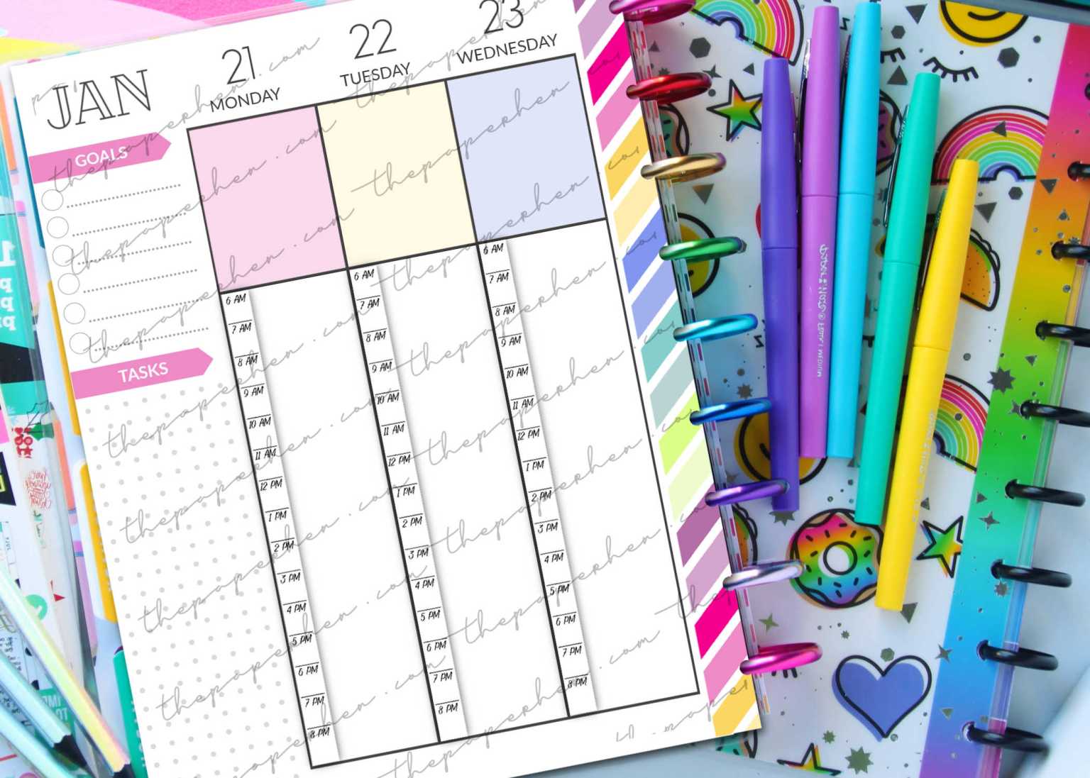 1000s Of Free Printable Functional Planner Stickers Youll Want To