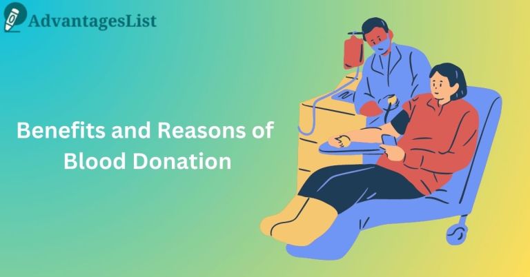 40 Benefits And Reasons Of Blood Donation Advantageslist