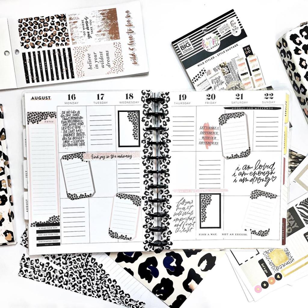 Happy Planner Vertical Layout Ideas Youll Love A Dash Of Kam