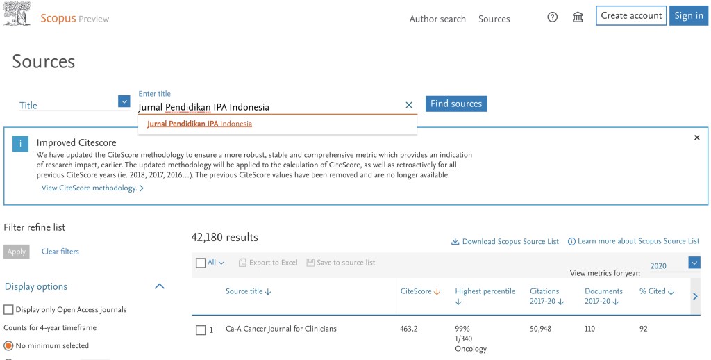 Cara Mencari Jurnal Terindeks Scopus Q1 Q4 Sesuai Bid