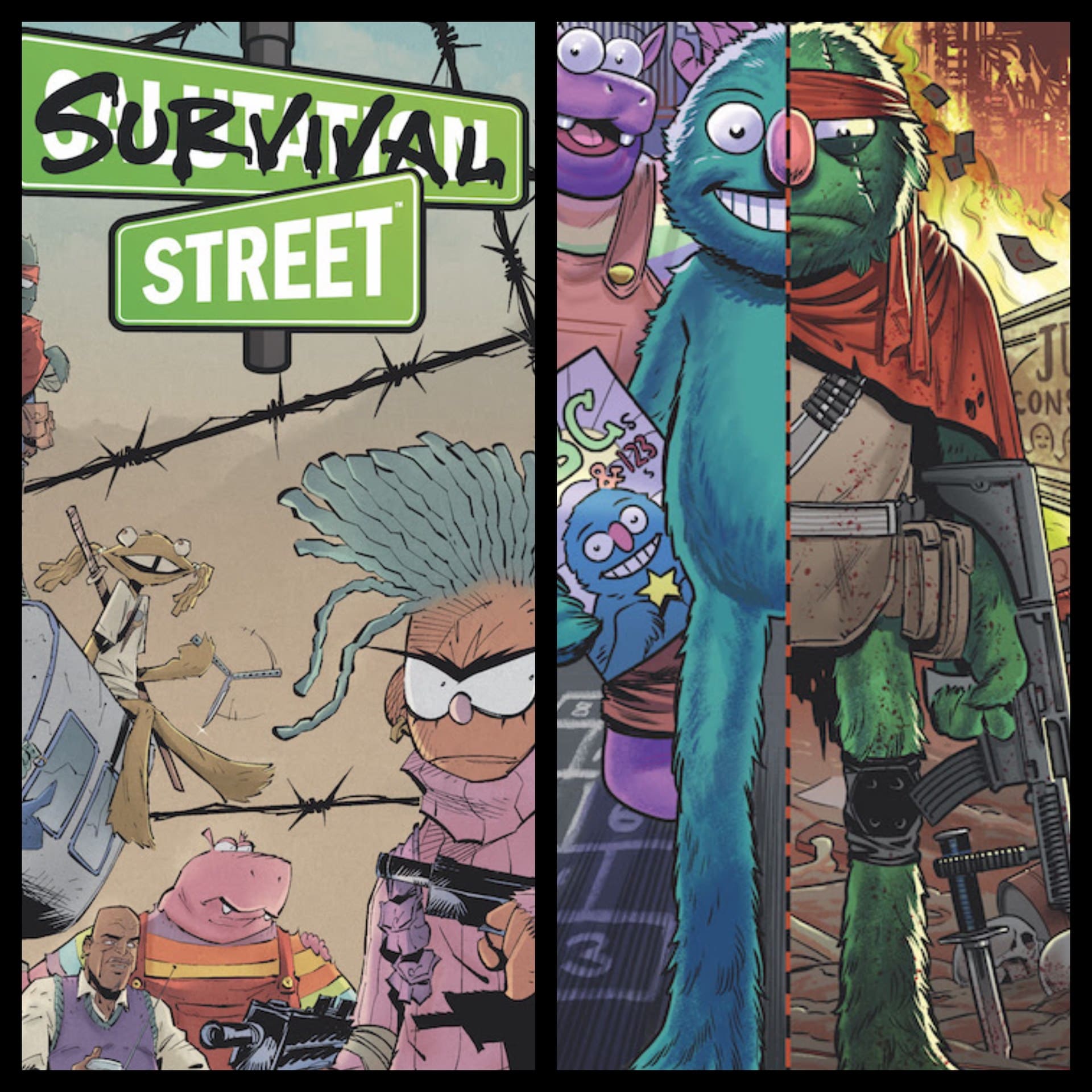 ‘survival Street 1 Offers A Great Mix Of The Absurd And Satire