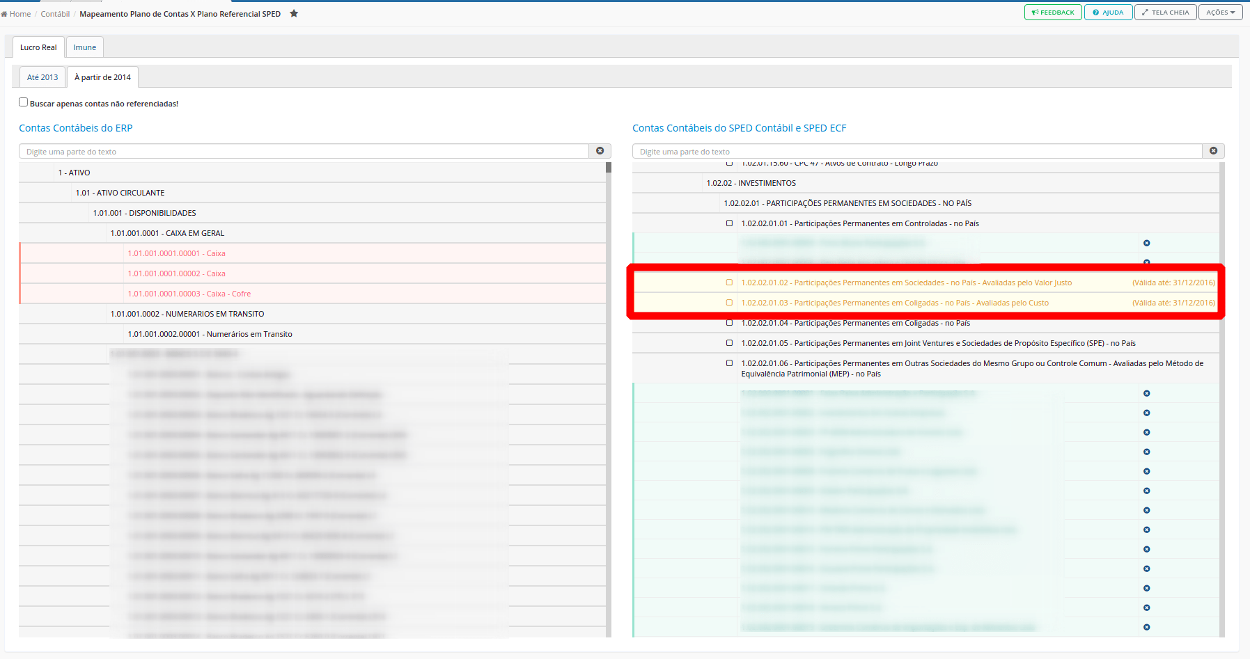 Plano De Contas Referencial Para O Sped Contábil Central De Ajuda Da