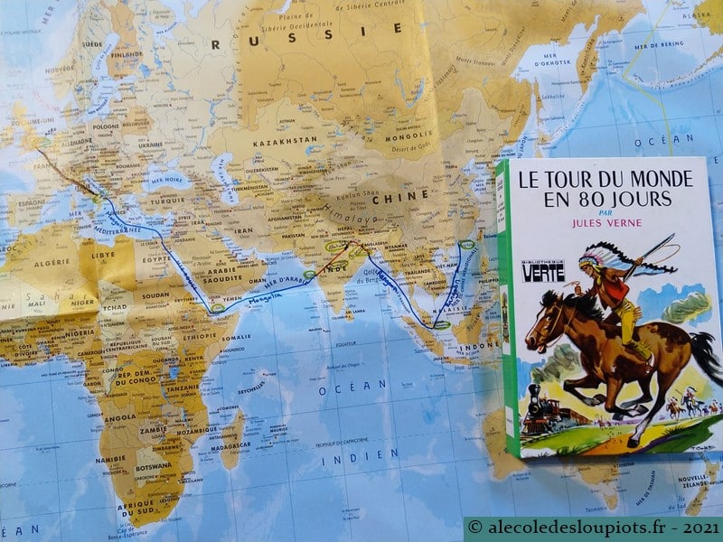 Le Tour Du Monde En 80 Jours 02 L A Lécole Des Loupiots