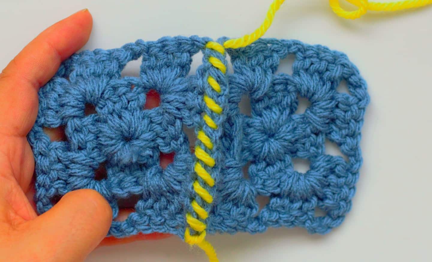 How To Sew Crochet Granny Squares Together Easy Peasy All Crafts