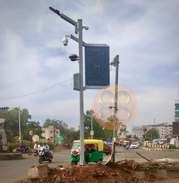 Intelligent Smart Poles Installation Begins All About Belgaum