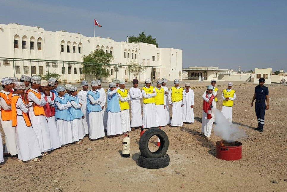 الدفاع المدني ينفذ تمرينًا عمليًّا في جعلان بني بو علي صحيفة الصحوة