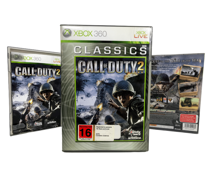 Call Of Duty 2 Xbox 360 Mint Complete Appleby Games