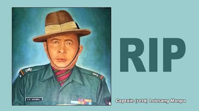 Arunachal Captain Retd Lobsang Monpa Passes Away Arunachal24