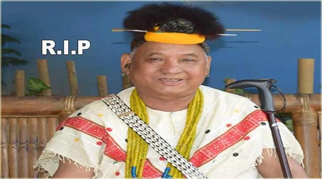 Arunachal Renowned Priest Gb And Social Worker Taba Nyer Passes Away