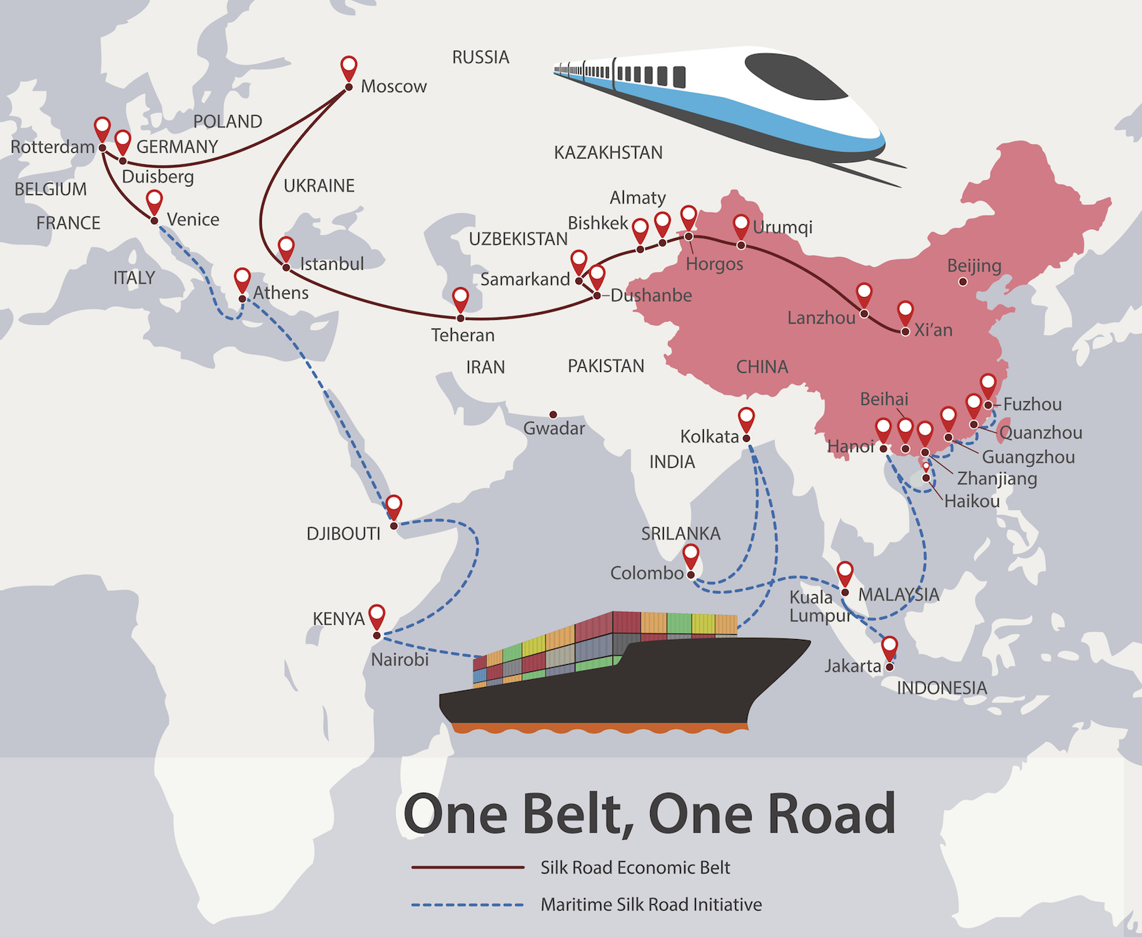 One Belt One Road Implications For Asean Connectivity Asia Times