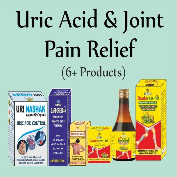 Dr Asma Herbals Uric Acid Control Joint Pain Muscle Pain Ayurvedic