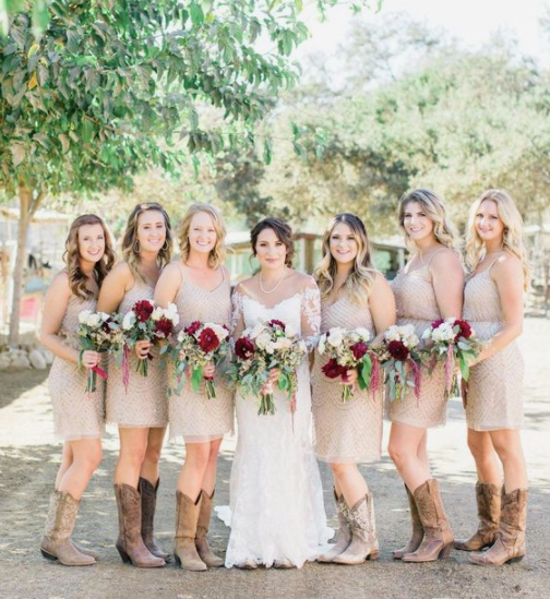 Gorgeous Rustic Bridesmaid Dresses A Southern Wedding