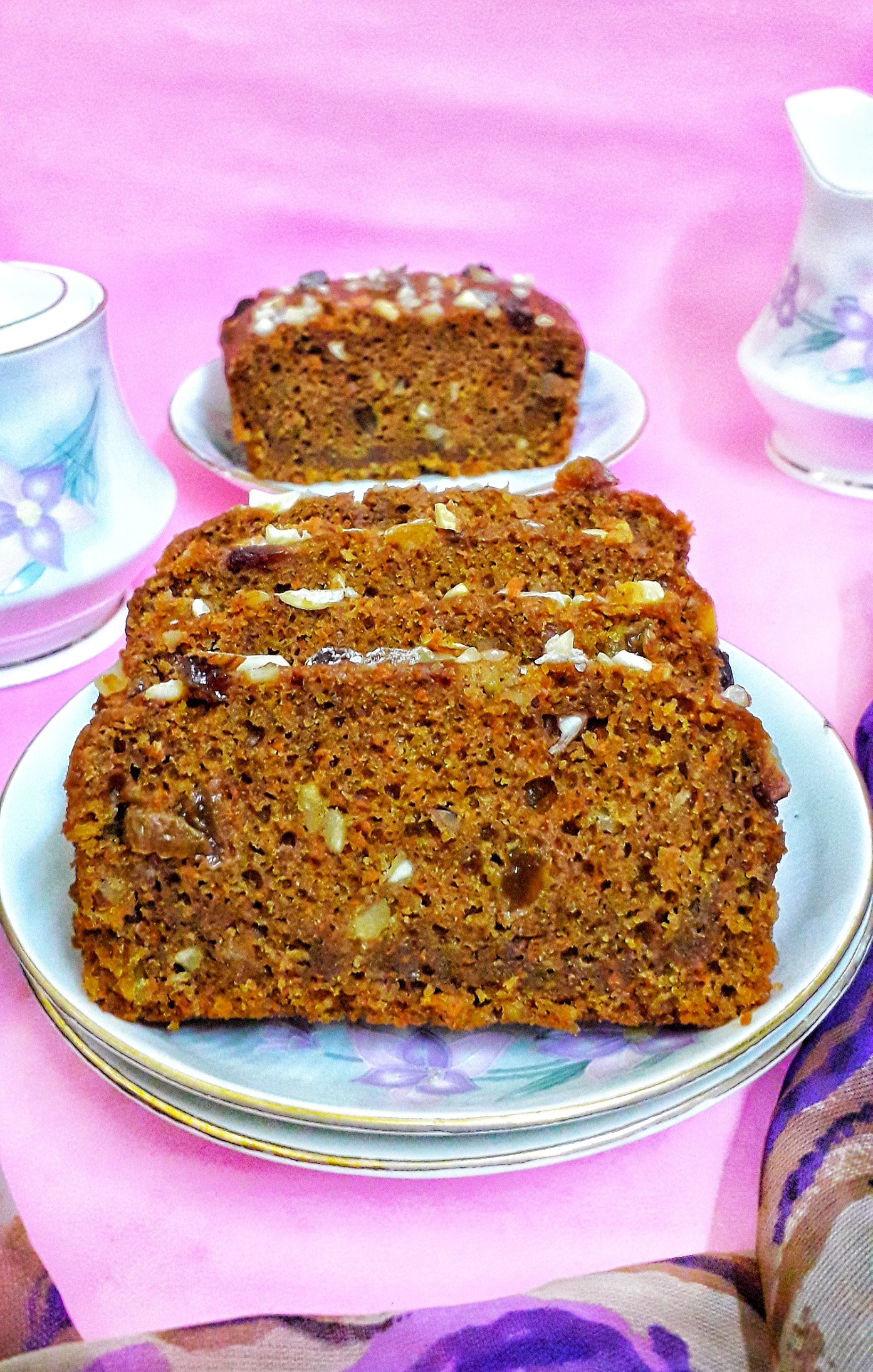 Whole Wheat Carrot Cake Eggless Carrot Cake Atta Carrot Cake At