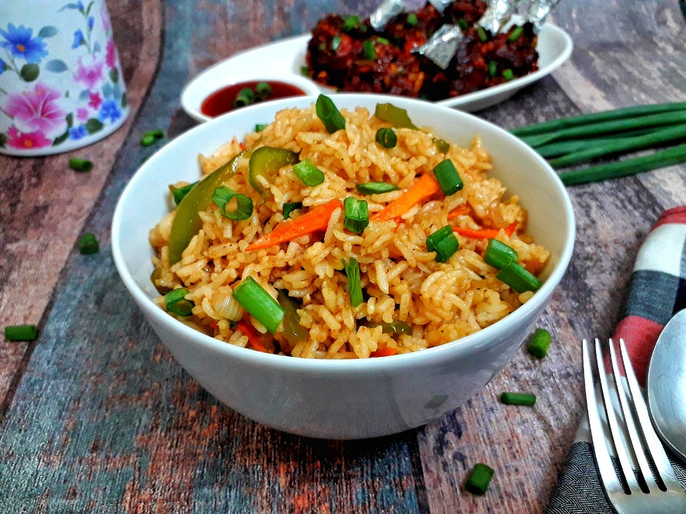 Vegetable Fried Rice Veg Fried Rice How To Make Fried Rice At My