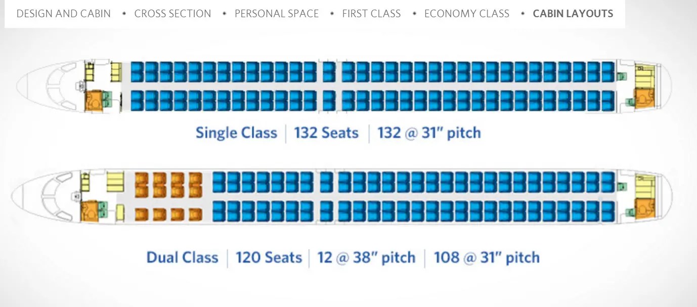 Embraer E195 E2 Interior