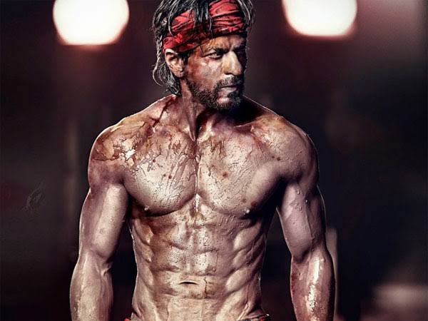 After Happy New Year Once Again Its Shirtless Action For Shah Rukh