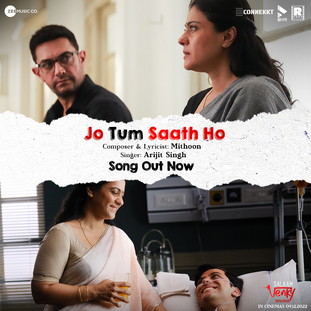 Jo Tum Saath Ho Song From Kajol Aamir Starrer Salaam Venky