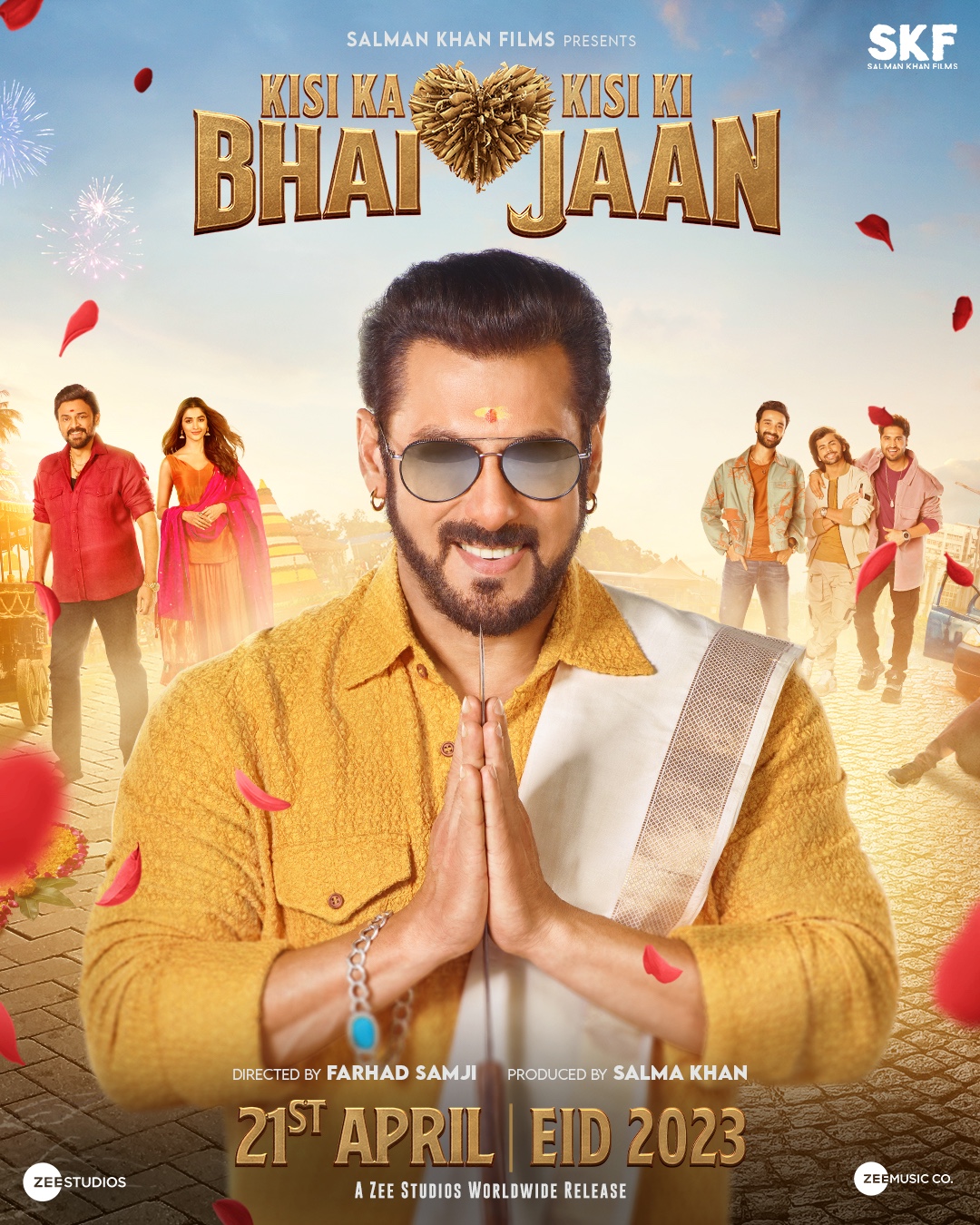 New Poster Of Salman Khan Starrer Kisi Ka Bhai Kisi Ki Jaan Is Out