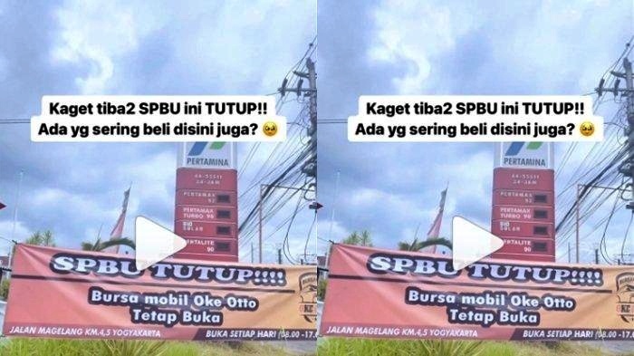 Viral Spbu Di Jalan Magelang Mendadak Tutup Ini Alasannya