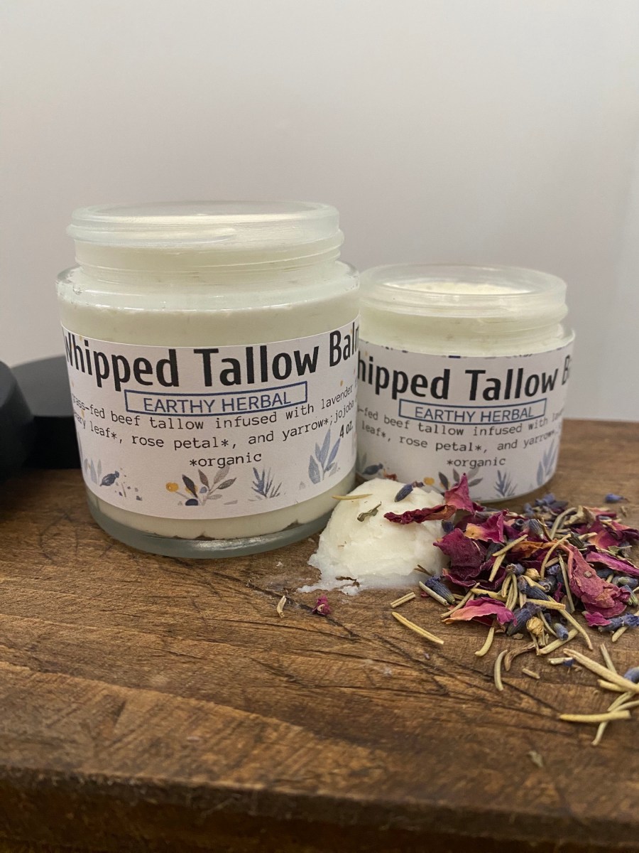 Whipped Tallow Balm Earthy Herbal Borntrager Dairy