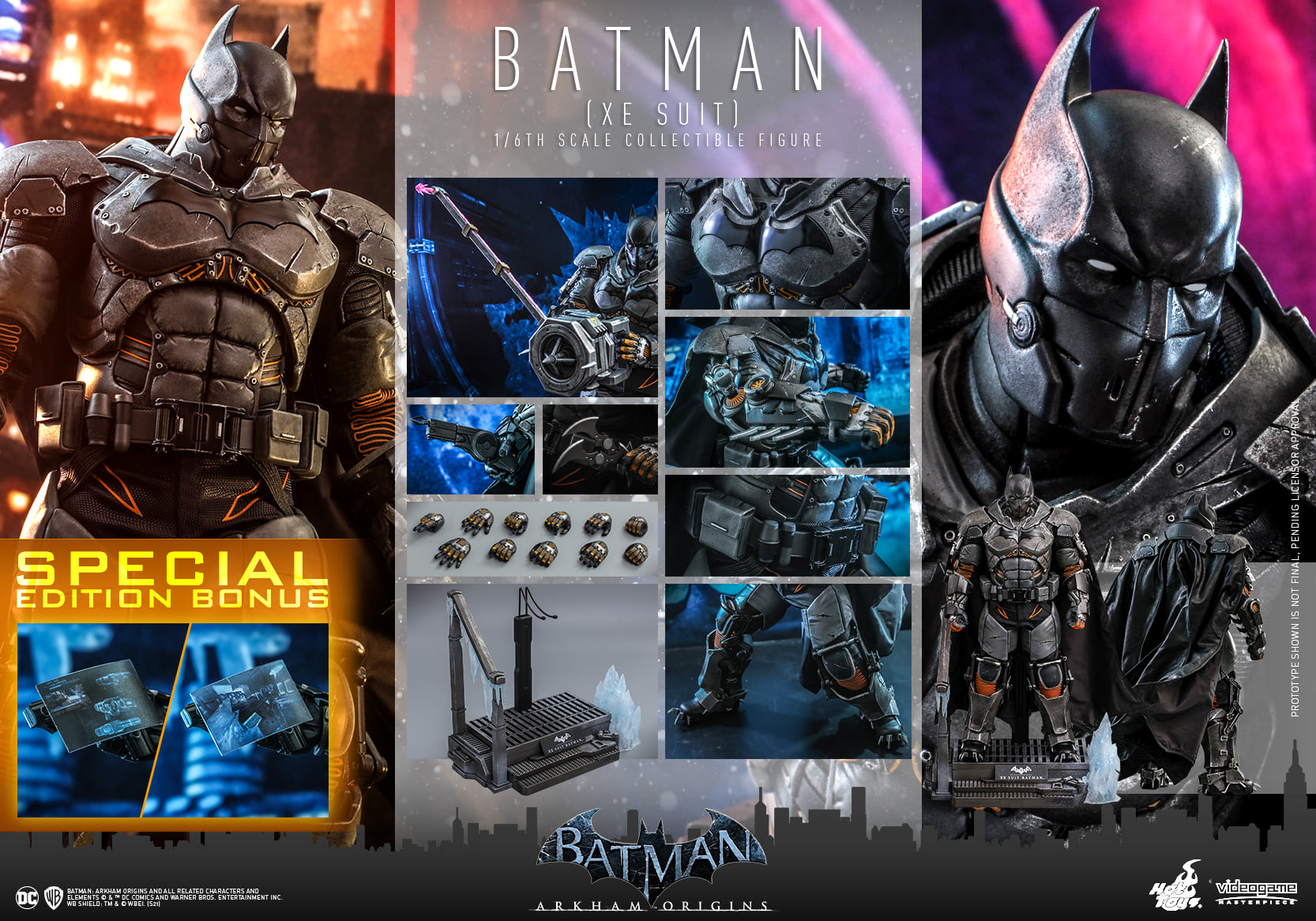 Hot Toys Announces Arkham Origins Batman Xe Suit Figure