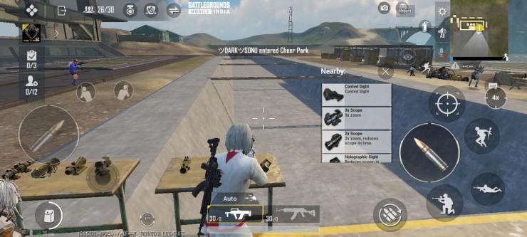 How To Enable Quick Scope Switch In Bgmi Battlegrounds Mobile India