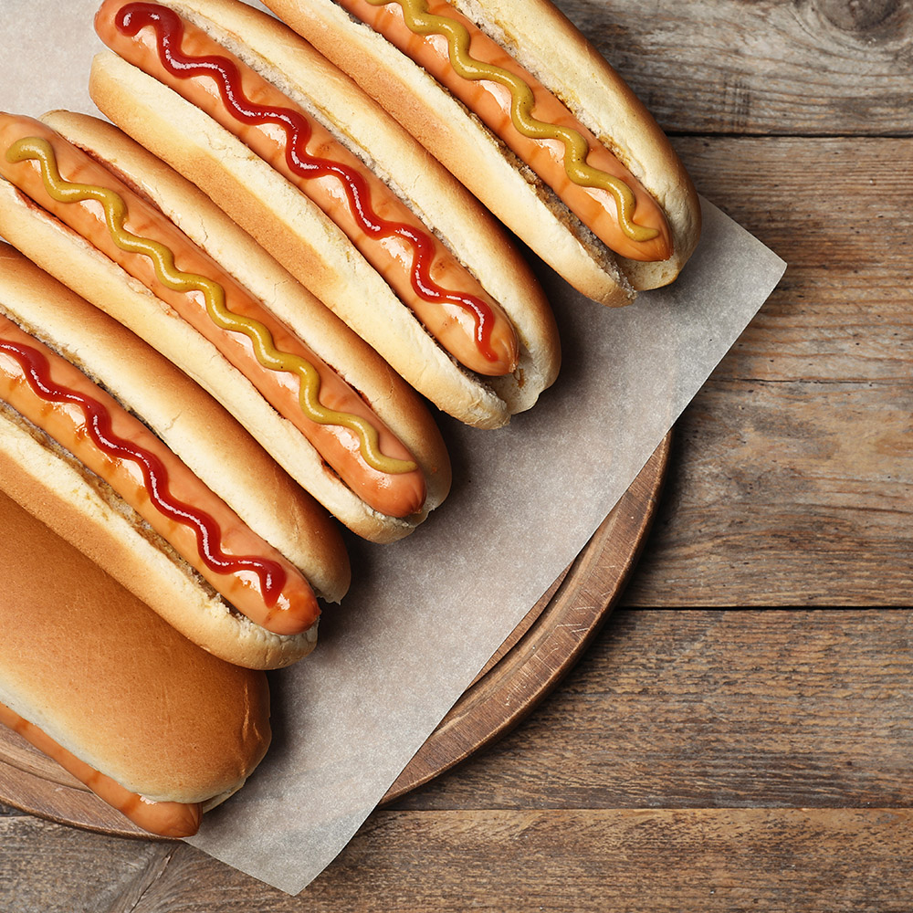 All Beef Hot Dogs 14 Lb 5 Pack Bays Meat Market