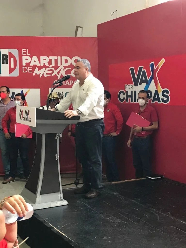 César Amín González Orantes Formalmente Candidato Del Pri Pan Y Prd A