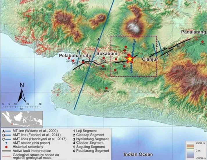 Mengenal Sesar Cimandiri Yang Diyakini Jadi Penyebab Gempa Di Cianjur