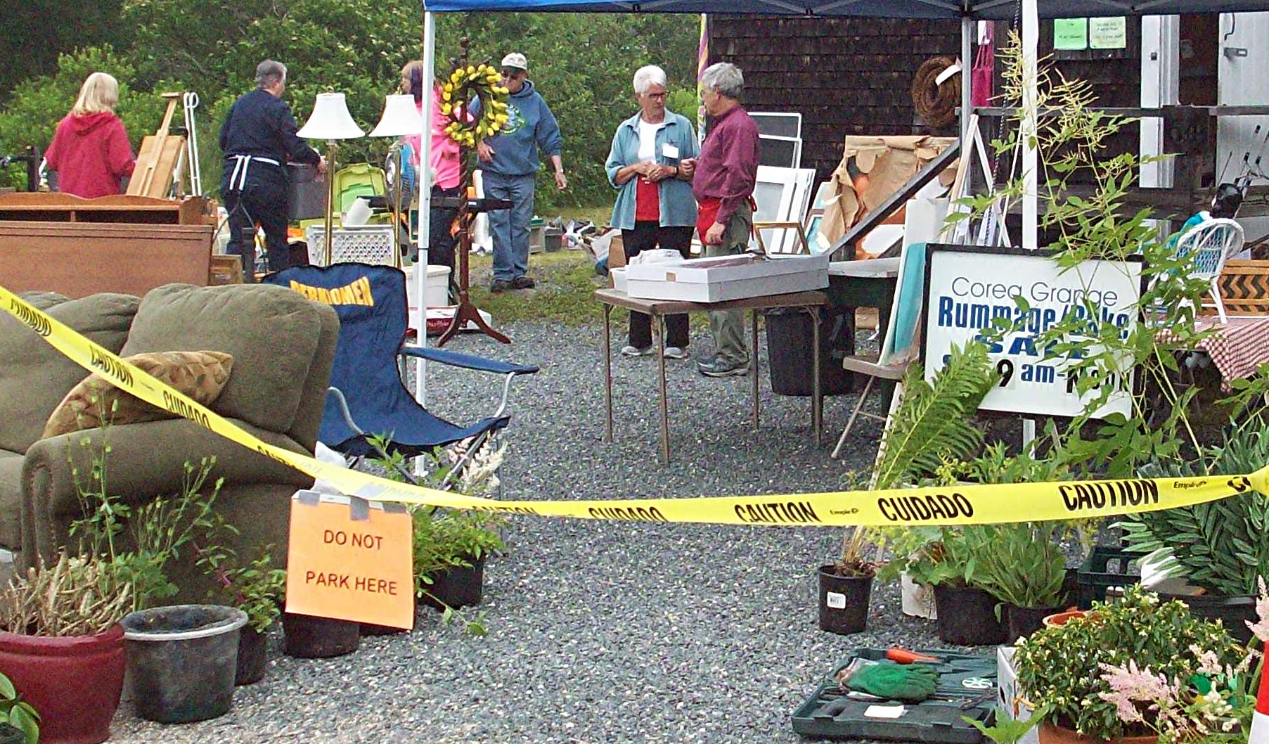 Seaside Grange Of Corea Holds Its Annual Rummagebake Sale Bangor