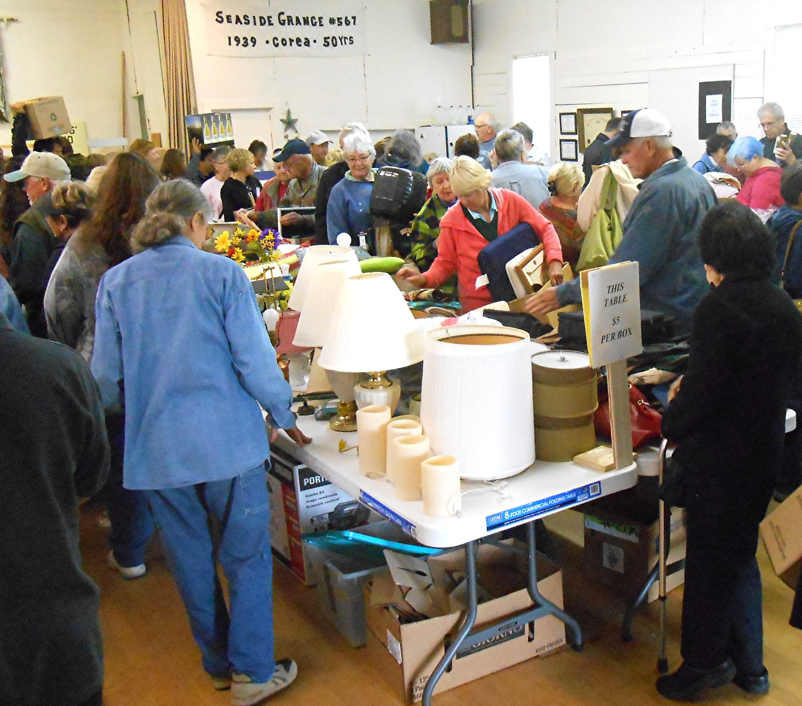 Seaside Grange Of Corea Annual Rummagebake Sale Bangor Daily News