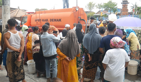 62 Desa Terdampak Kekeringan Bpbd Demak Tetapkan Status Siaga Darurat