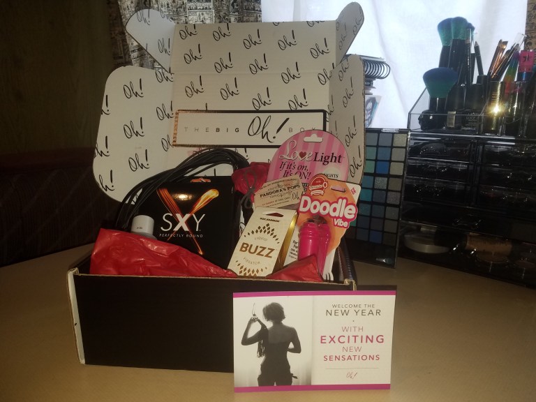 Review The Big Oh Box Quarterly Sex Toy Subscription Box Betty Butch