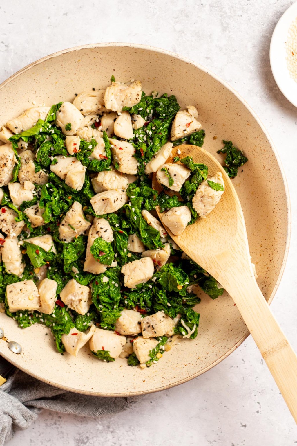 Chicken Kale Stir Fry Beauty And The Bench Press