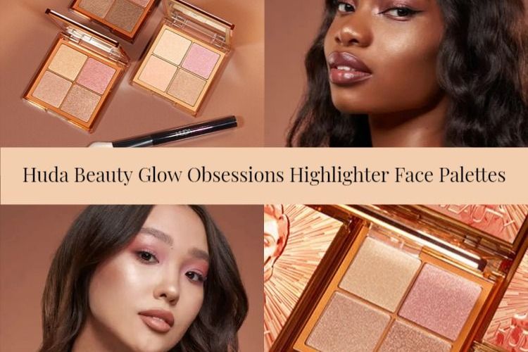 Huda Beauty Glow Obsessions Highlighter Face Palettes Beautyvelle