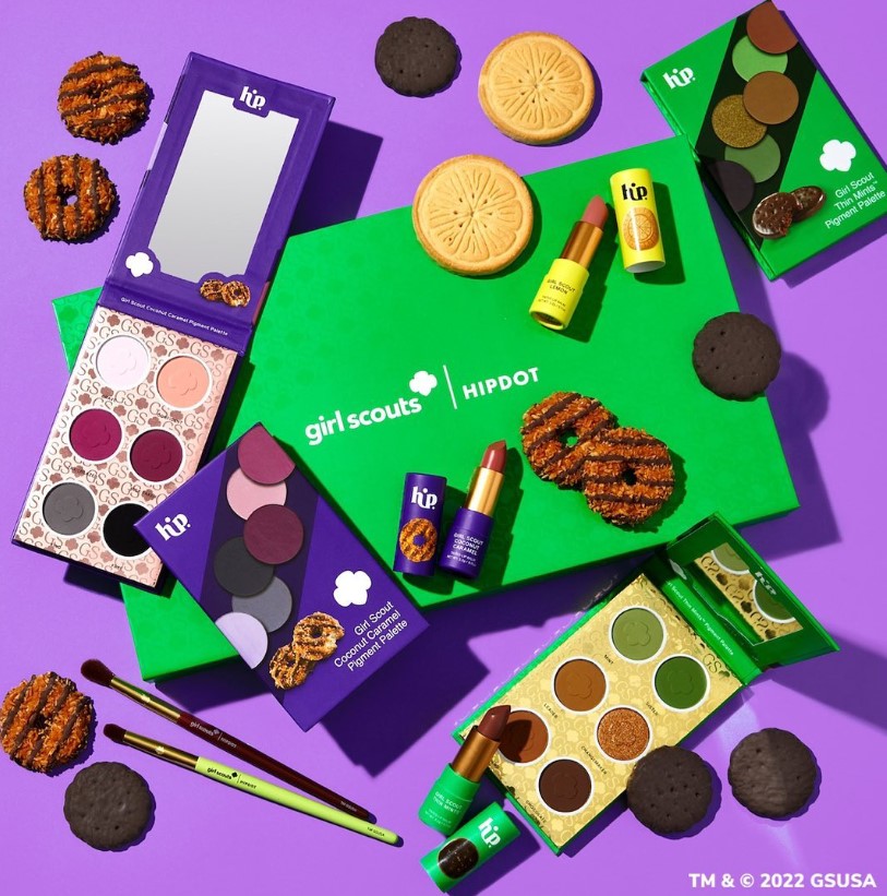 Hipdot X Girl Scouts Cookie Inspired Collection Beautyvelle Makeup News