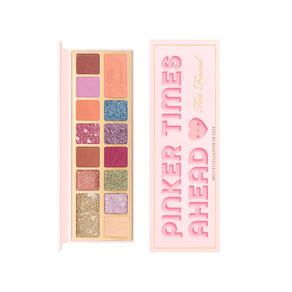 Too Faced Pinker Times Ahead Eyeshadow Palette Beautyvelle Makeup News