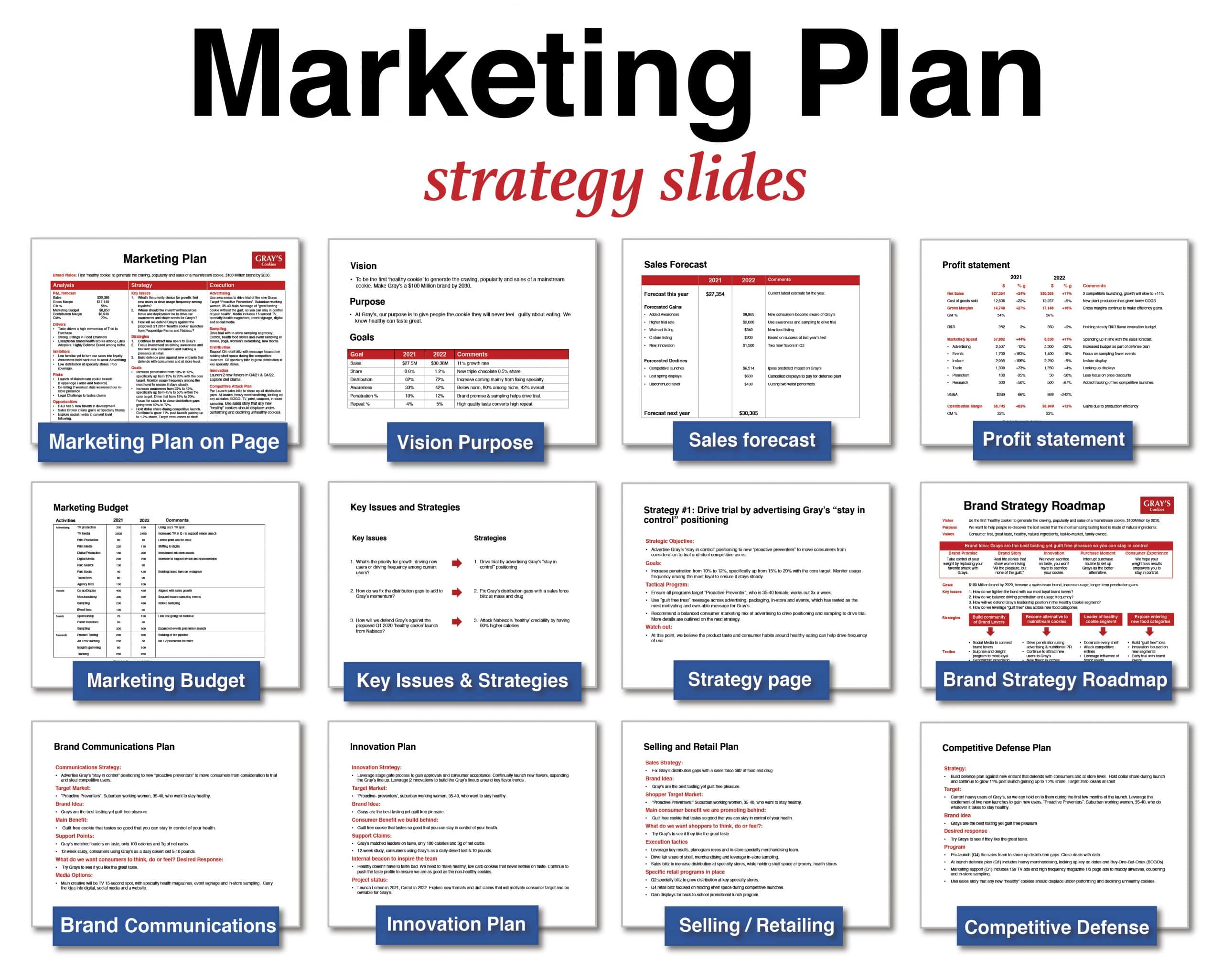 Marketing Plan Strategy How To Write Marketing Plan Template