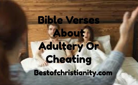 Bible Verses About Adultery Or Cheating