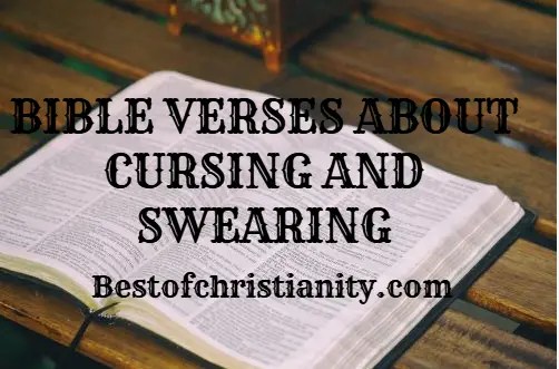 Bible Verses About Cursing And Swearing