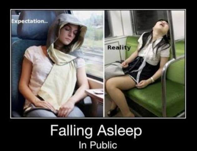 Falling Asleep In Public Bits And Pieces