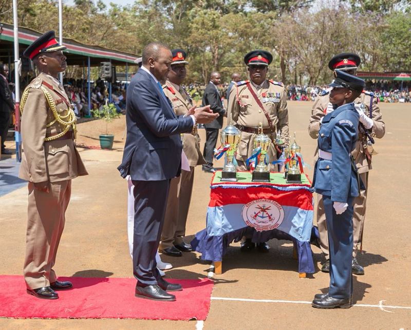 Uhuru Kenyatta Presided Over Kdf Pass Out Paradephotos